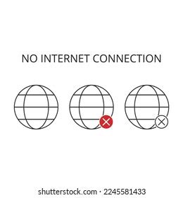 Image result for No Network Connection Icon