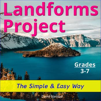 Geography Project - Landforms Project by The Harstad Collection | TpT