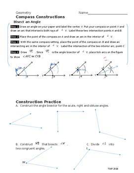 Image result for Bisect Angle with Compass