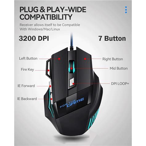 Image result for G6 Gamer Mouse LED