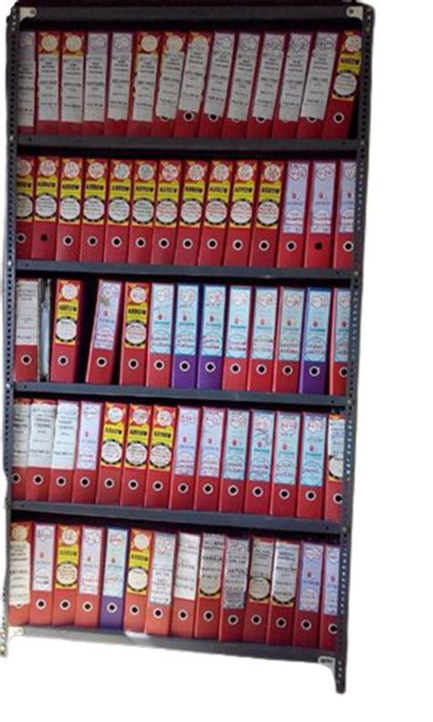 Metal 5 Shelves Document Storage Display Racks at best price in ...