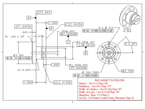 Image result for Geometric Tolerancing Examples