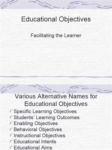 Image result for Educational Objectives