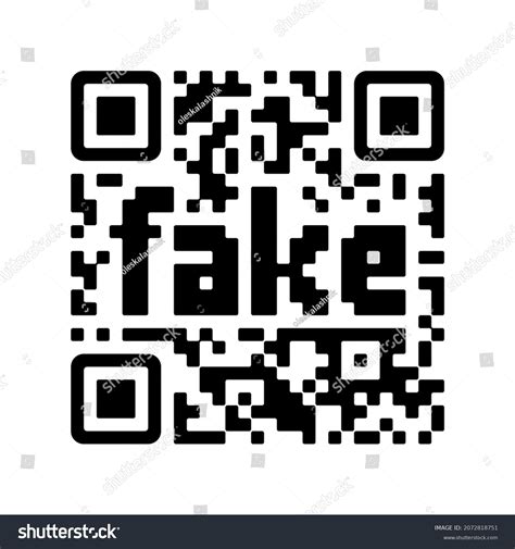 Image result for Fake QR Code