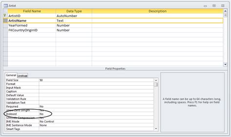 Image result for Print the Database Structure without Indexes Access