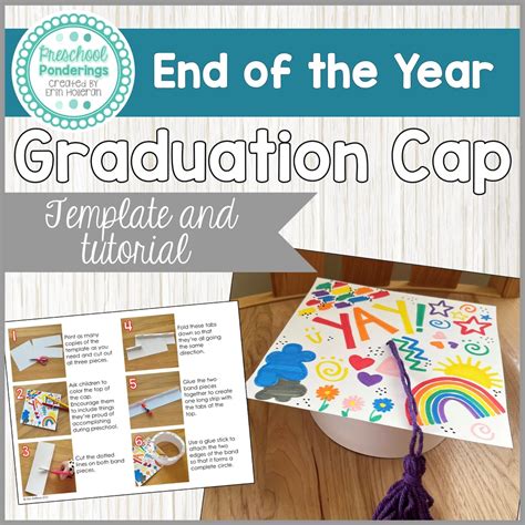 Image result for Pre-K Graduation Cap Design