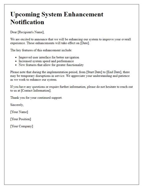 Image result for Letter for System Implementation