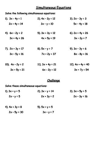 Image result for Solving Simultaneous Equations Word Problems Using Elimination Method