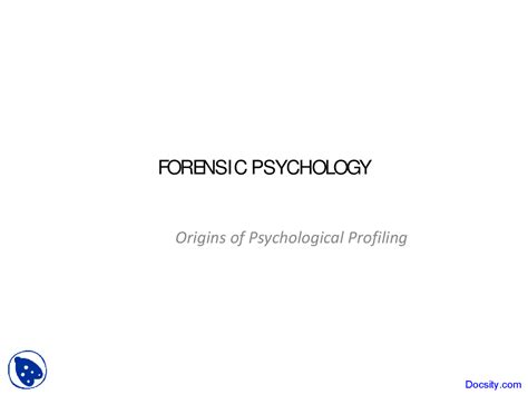 Image result for Psychological Profiling Process