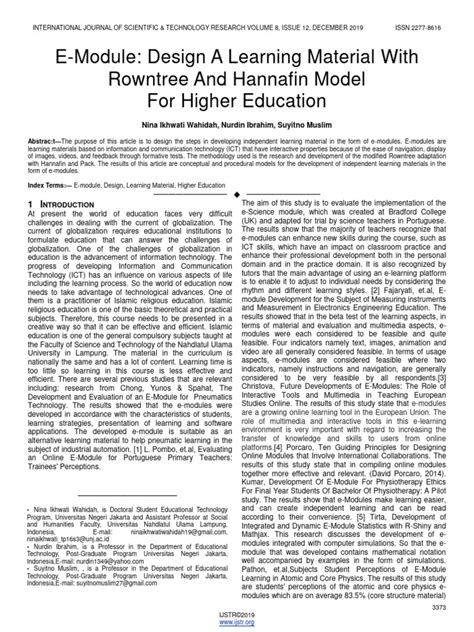 Image result for Rusell Model of Module Development