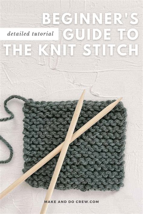 Image result for Knit Stitch Guide