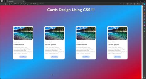 Image result for Card Sample HTML