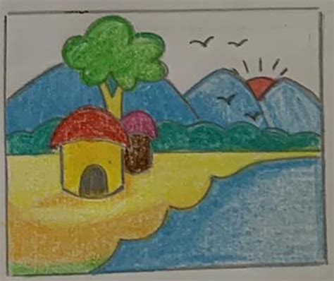 Image result for Drawing Sunset Tutorial