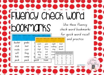 Image result for Fluency Check