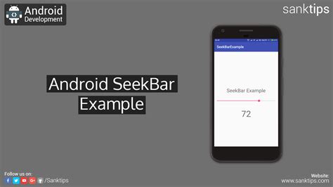 Image result for Advanced Seek Bar Android Example