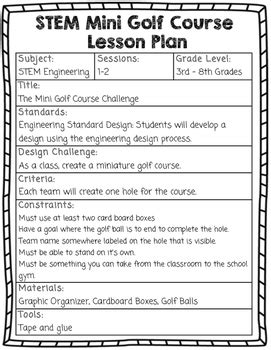 Image result for Build a Golf Course Stem