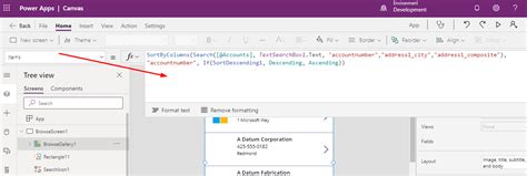 Image result for Sorting Arrows Using in Canvas App