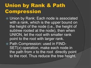 Image result for Path Compression Union Find
