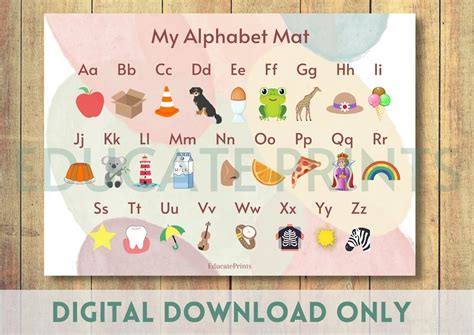 Image result for Alphabet Test Mat