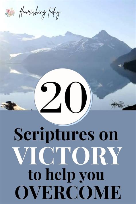 20 scriptures on victory to help you overcome – Artofit