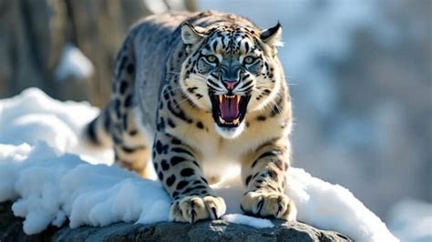 Image result for Snow Leopard vs Normal Leopard