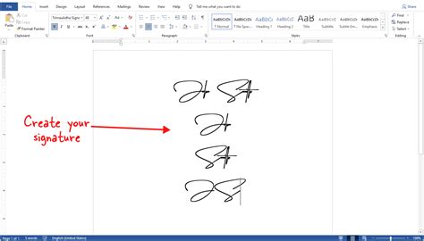 Image result for Making Signature for Word