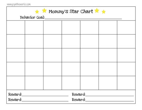 Image result for Behavior Reward Chart Template