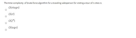 Image result for Time Complexity of Brute Force Algorithm