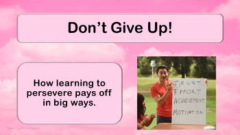 Image result for Object Lesson Not to Give Up