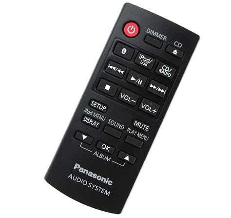 Image result for Panasonic Audio System Remote Control