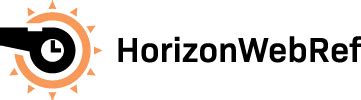 Image result for Horizon WebRef Tutorial