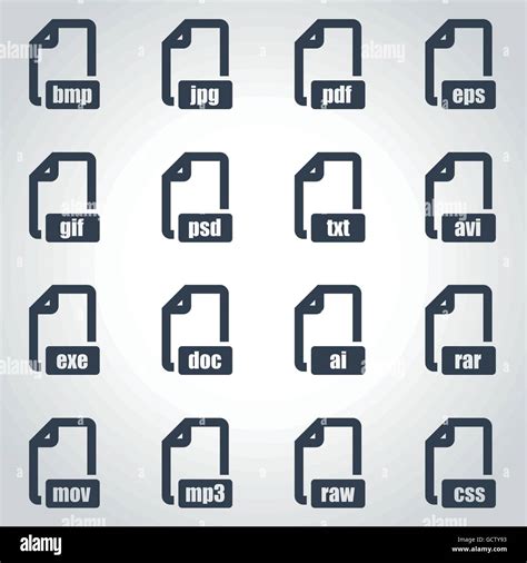 Image result for File Format Icon Set
