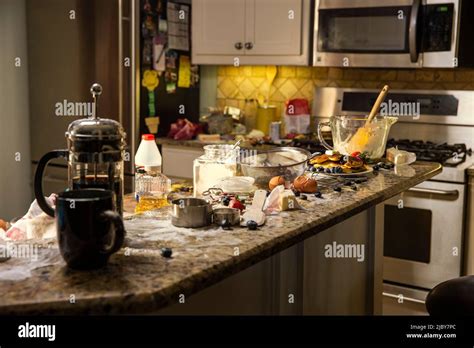 Image result for Messy Kitchen Counter