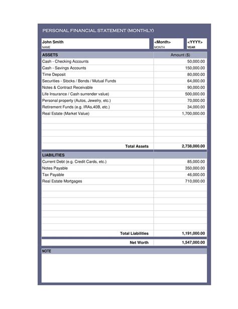 Image result for Financial Statement