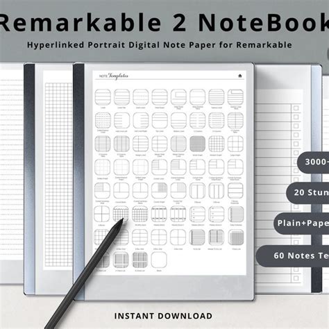 Image result for Remarkable 2 Notes Template