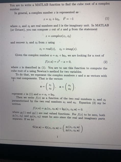 Image result for MATLAB Code of Complex Number