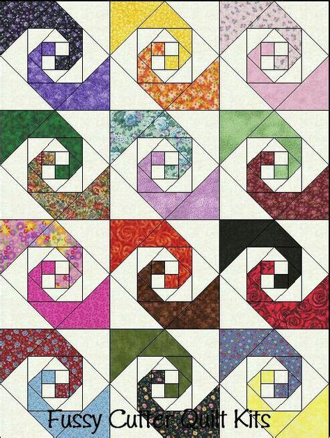 Image result for Snail Tail Quilt Tutorial