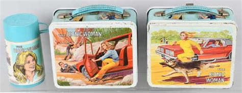 Image result for Bionic Woman Lunch Box