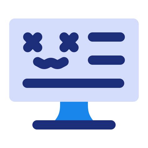 Image result for Computer Blue Screen Icon