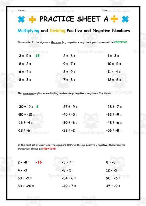 Image result for Lesson 4 Multiply and Divide Positive and Negative Integers Answers Key