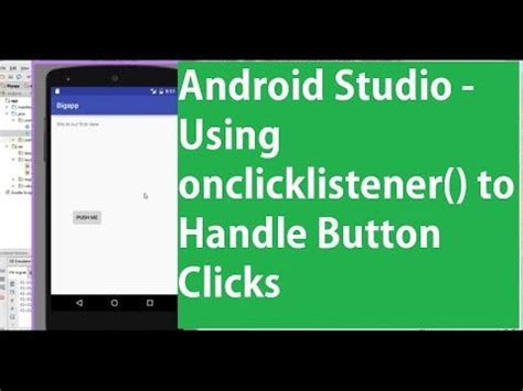 Image result for OnClickListener in Android Studio