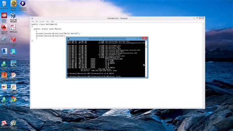 Image result for HelloWorld Notepad Code