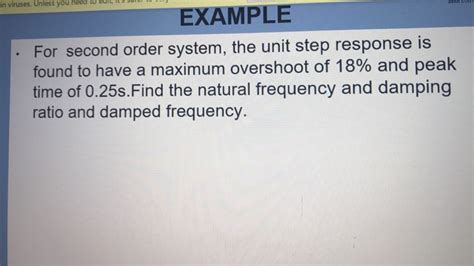 Image result for 2nd Order Unit Step Control Systems