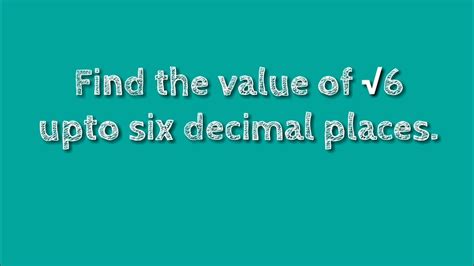 Image result for Root6 Root6 Root6 Infinity Solve