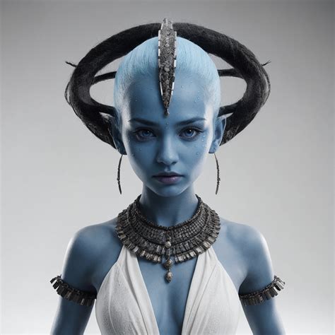 Blue-alien-girl by SaltyCowdawg985 on DeviantArt