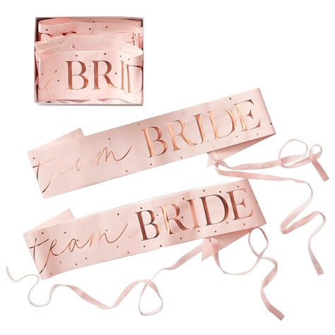Image result for Team Bride Pink Sash Party