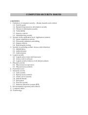 Image result for Computer Security Issues