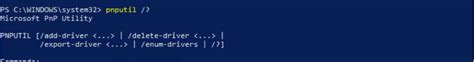 Image result for Pnputil Command Syntax
