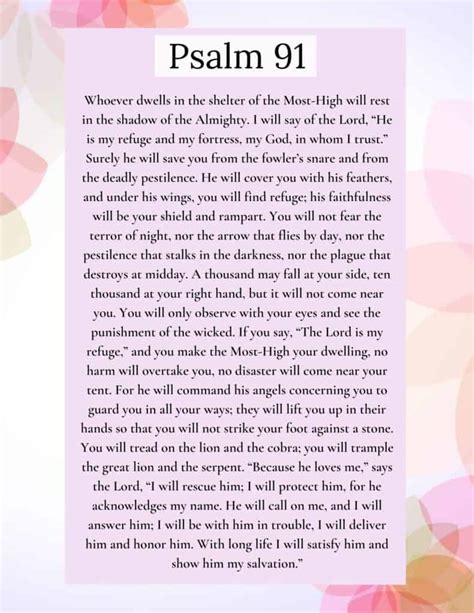 Image result for Psalm 91 Protection