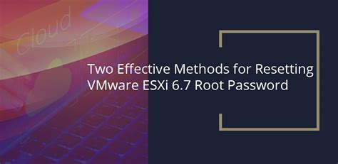 Image result for VMware Forgot Root Password